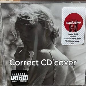Taylor Swift | Media | Rare Taylor Swift Folklore Cd Misprint Booklet ...